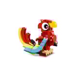 LEGO® Creator Rød drage. 3-i-1 lekesett med dyr 31145 | Obs.no