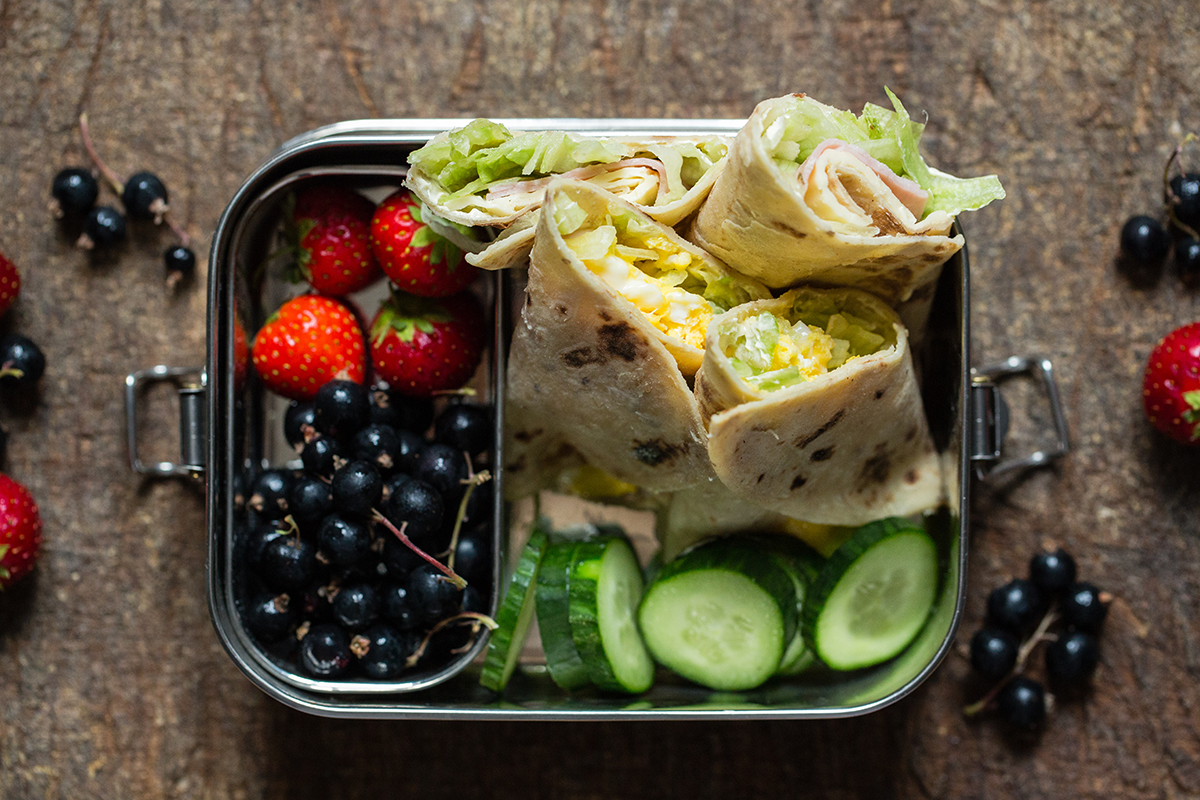 Enkel matpakke med fylte lomper | Obs.no