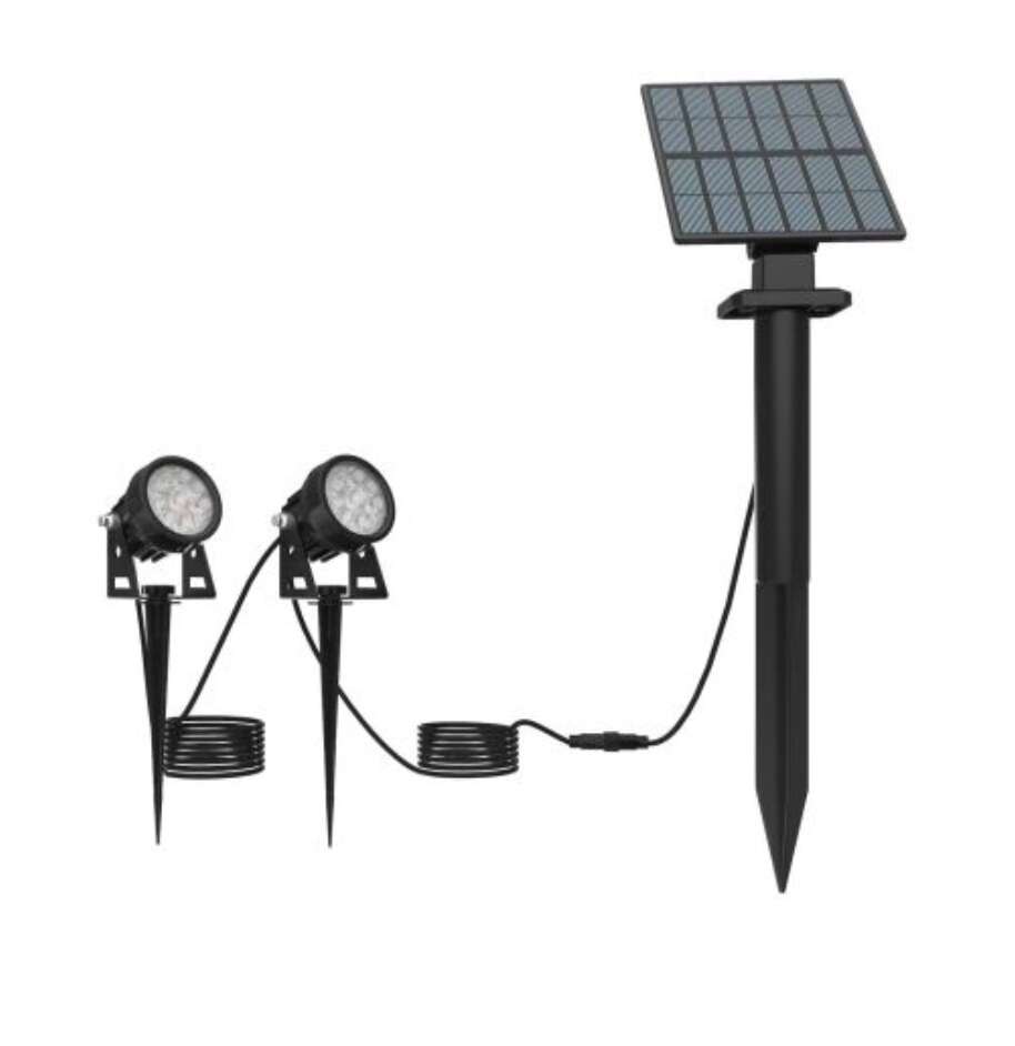 Solcelle LED spot 2-pk | Obs.no