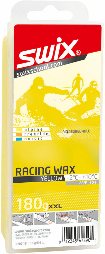 Swix Yellow Bio Racing wax 180 g | Obs.no