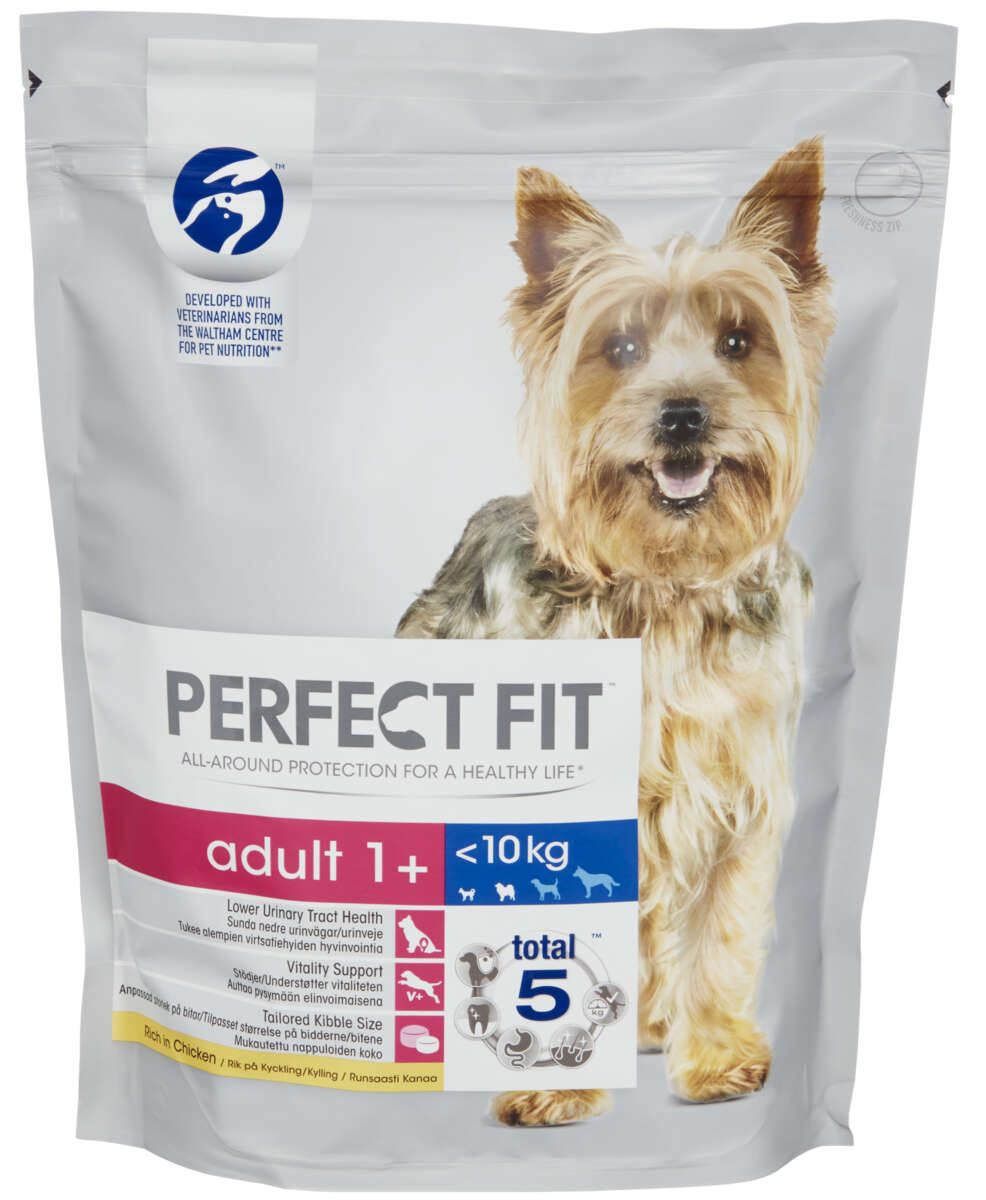 Perfect Fit Dog Adult 1+ Kylling 825g | Obs.no