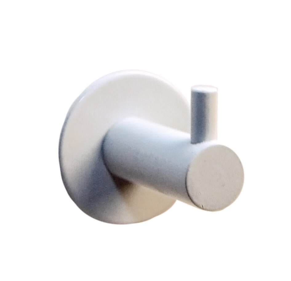 Knagg rund (hvit) | Obs.no