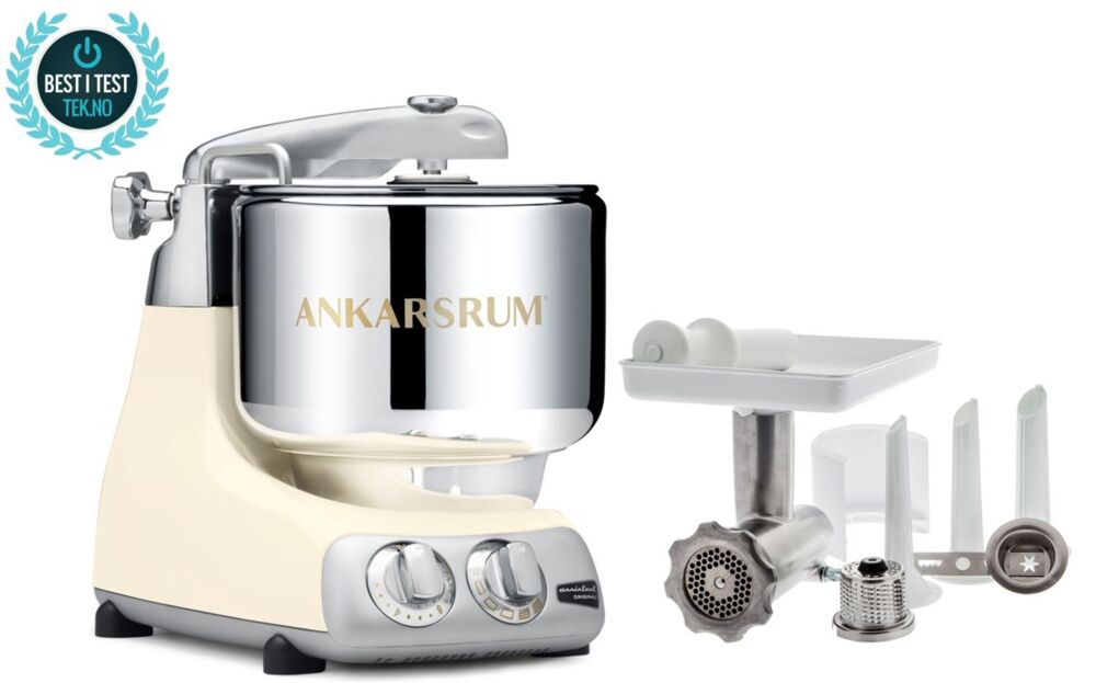 Ankarsrum® Assistent Original 6230 med kjøttkvern/kakepakke | Obs.no