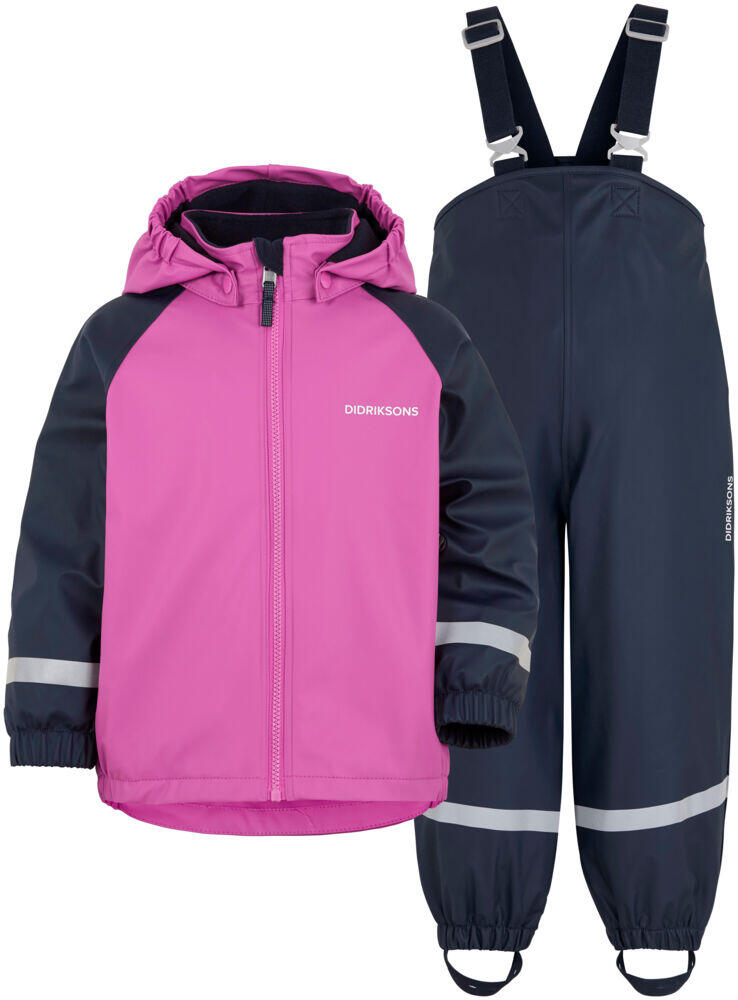 Didriksons Rainman 2-delt fleecefôret regnsett barn | Obs.no