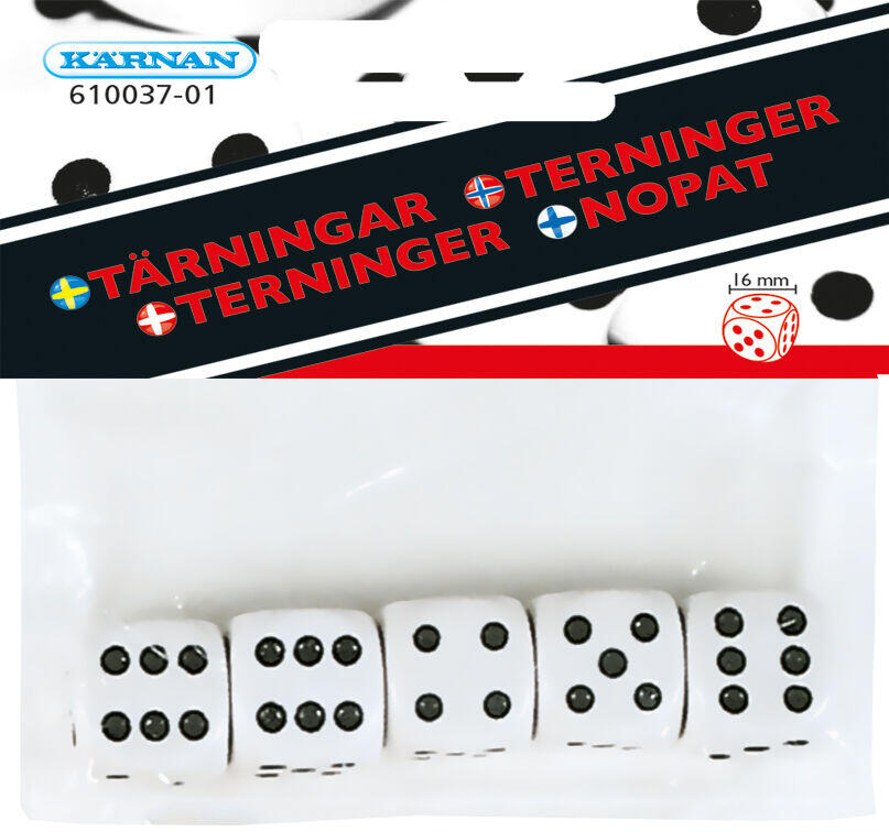 5 terninger i pose | Obs.no