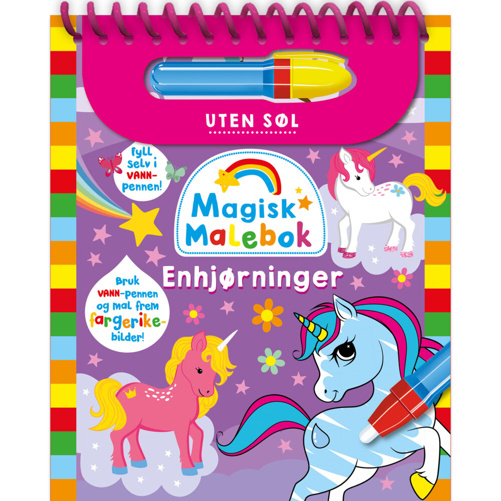 Magisk malebok: Enhjørninger | Obs.no