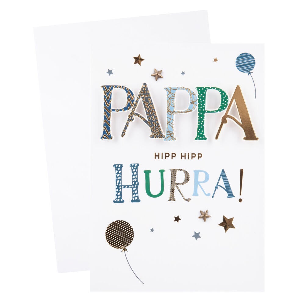 Kort Hipp hipp hurra Pappa | Obs.no