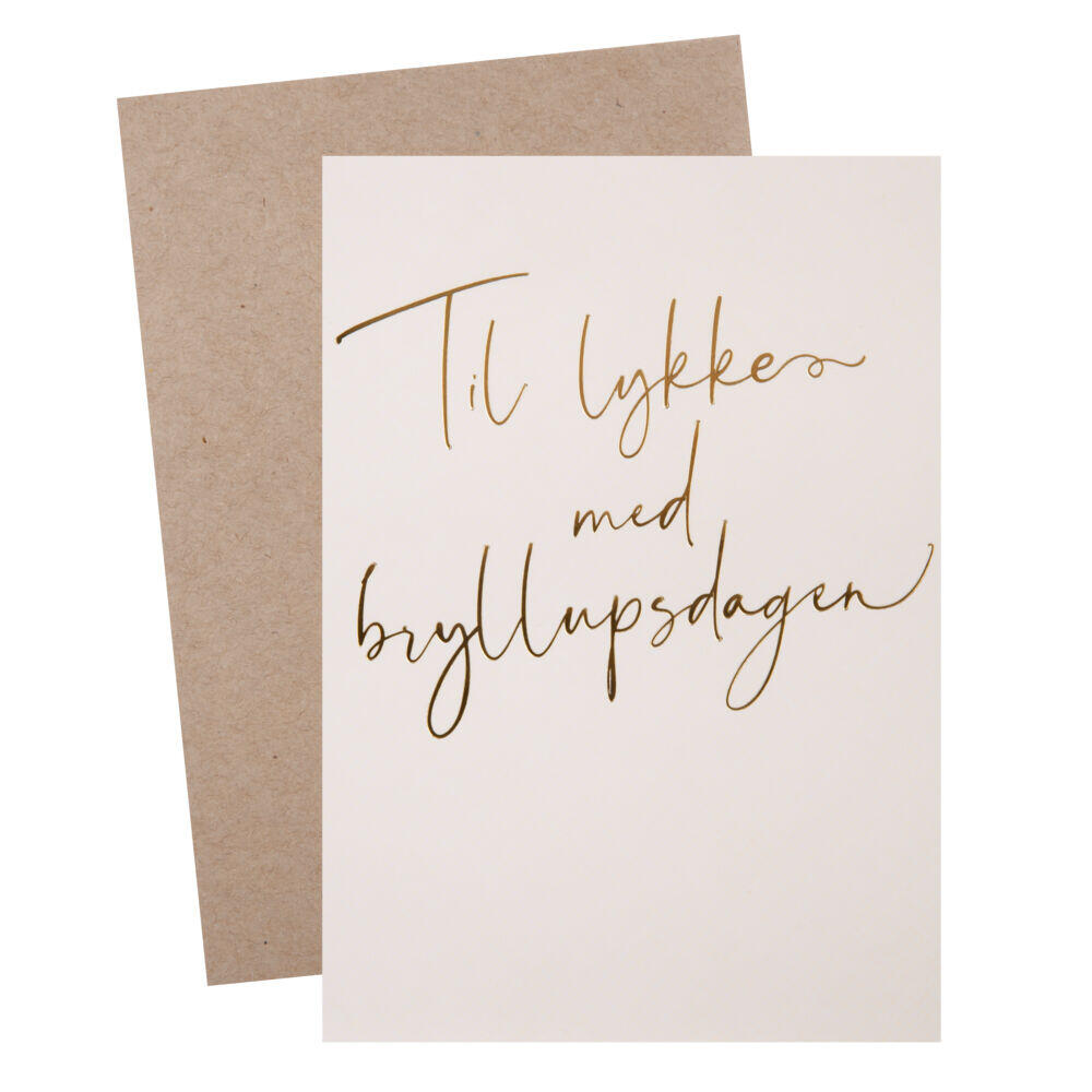 kort Til lykke med bryllupsdagen | Obs.no