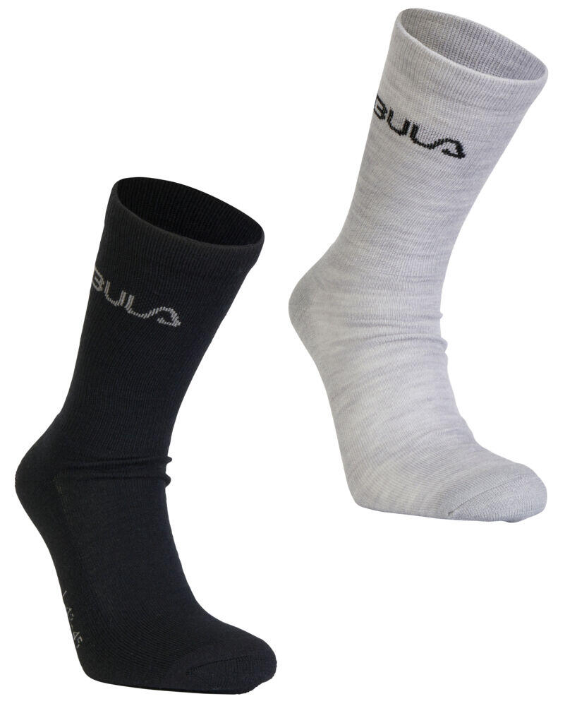 Bula Comfy Wool Sock ullsokke 2-pk herre | Obs.no
