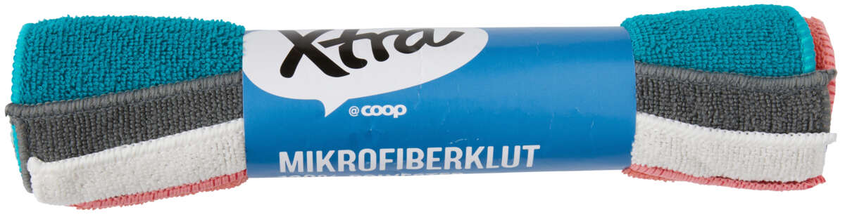 Xtra mikrofiberklut 5 pk | Obs.no